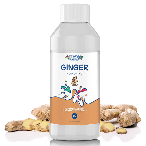 Ginger Extract by Flavor Frenzy - Natural, Ideal for Baking, Cooking